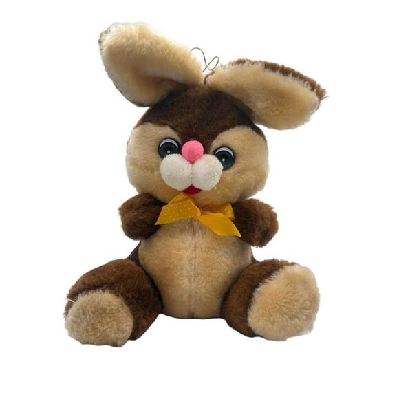 New York Merchandise Co | Toys | Vintage Brown Bunny Rabbit Plush Stuffed Animal Toy Small 64 In ...